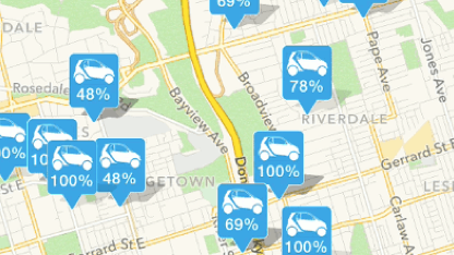 A new mode of transport: Car Sharing - Citymapper