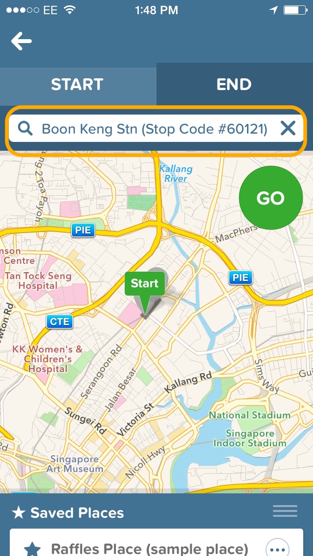Search By Bus Stop Code Citymapper