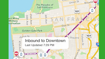 Live MUNI on the map! - Citymapper